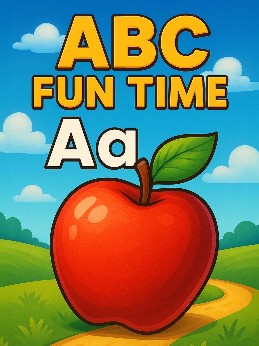 ABC Fun Time – 100 Alphabet-Themed Coloring Pages | Little Wonder ...