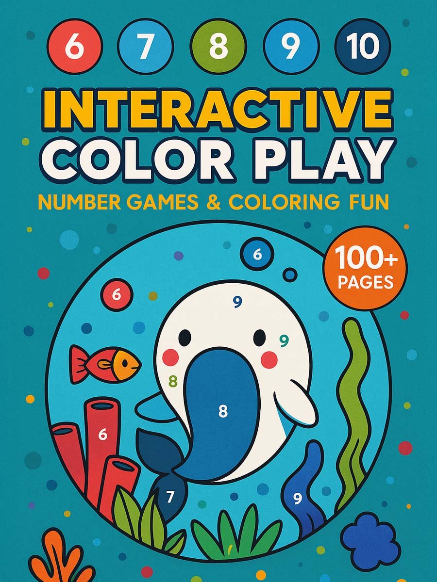 Interactive Color Play – Number Games & Activities to Color | Little ...
